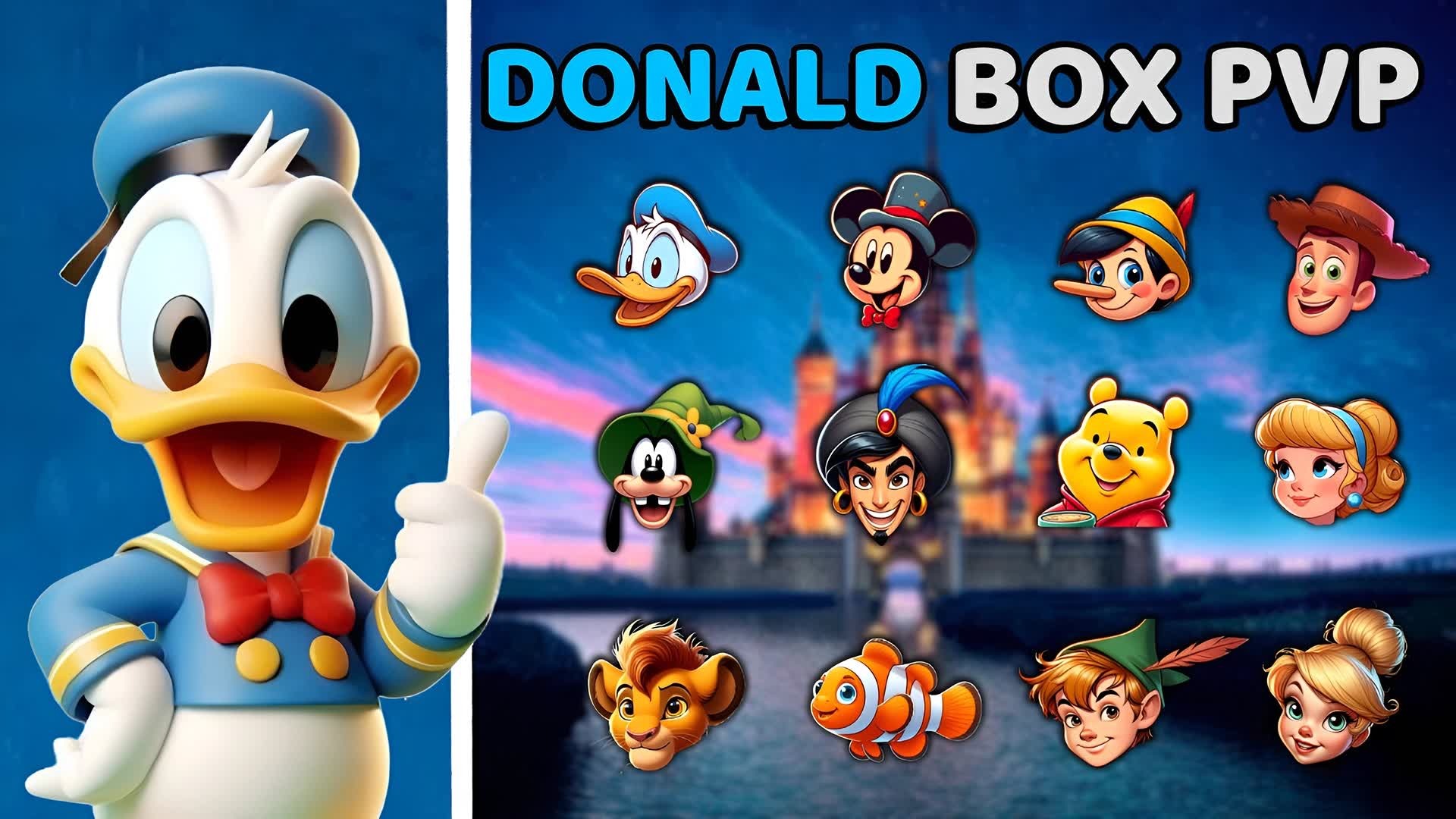 🏰DONALD BOX PVP📦 3913-4519-3332 by saunchy - Fortnite Creative Map Code ...