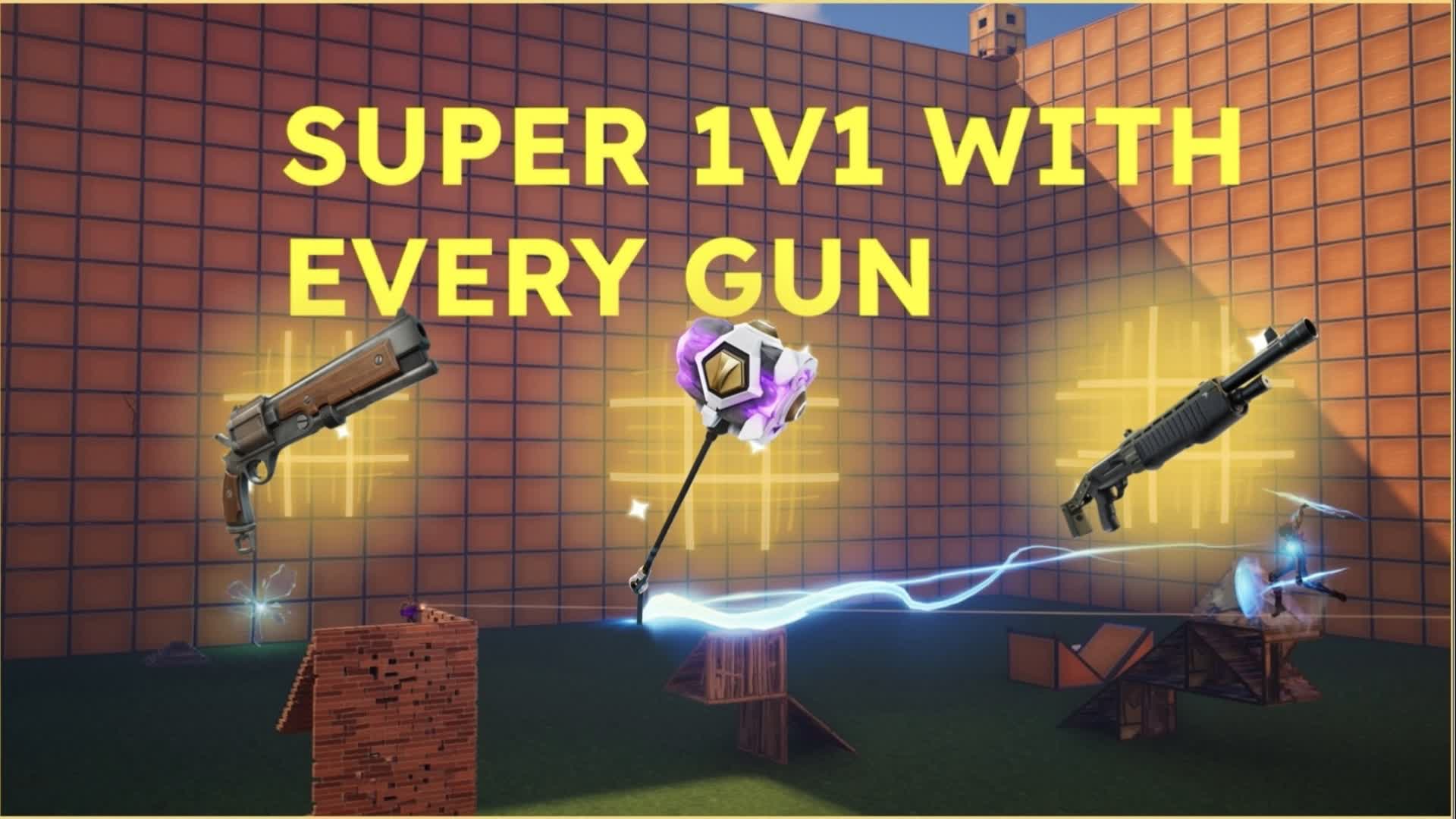 SUPER 1V1 WITH EVERY GUN 8490-8702-2629 by poodlecorp - Fortnite Creative Map Code - Fortnite.GG
