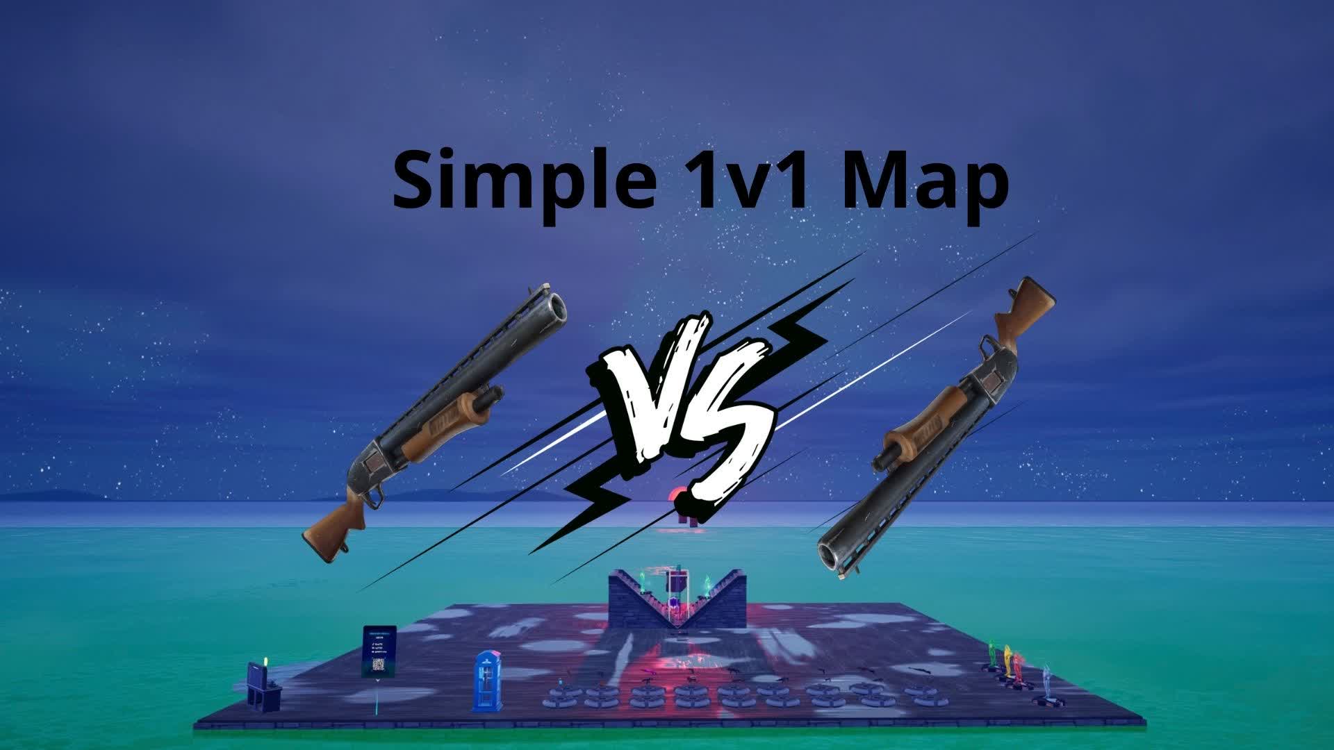 Simple 1v1 🔫 8398-0394-1119 by og179 - Fortnite Creative Map Code ...