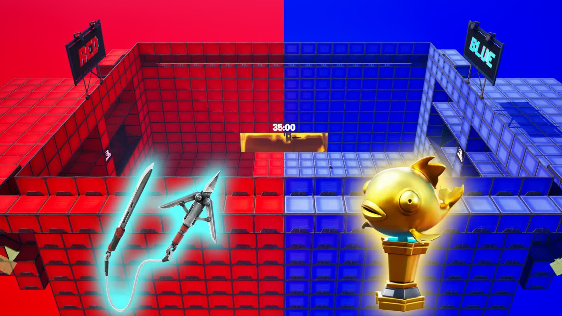 Super Dooper Red Vs Blue 🔴🔵 5354-5686-6803 by teamfmc - Fortnite ...