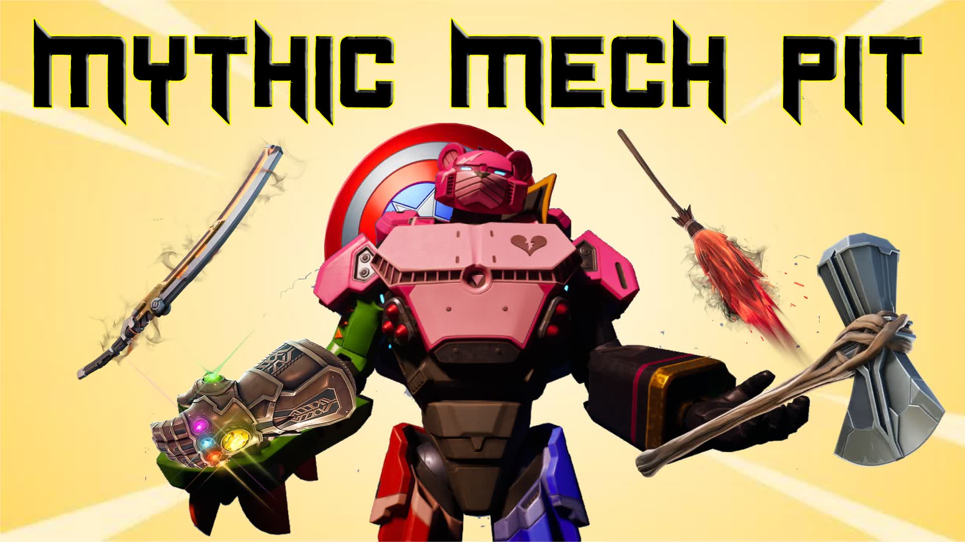 🤖MYTHIC MECH PIT🤖 9996-3342-0407 by bennyhab - Fortnite Creative Map ...