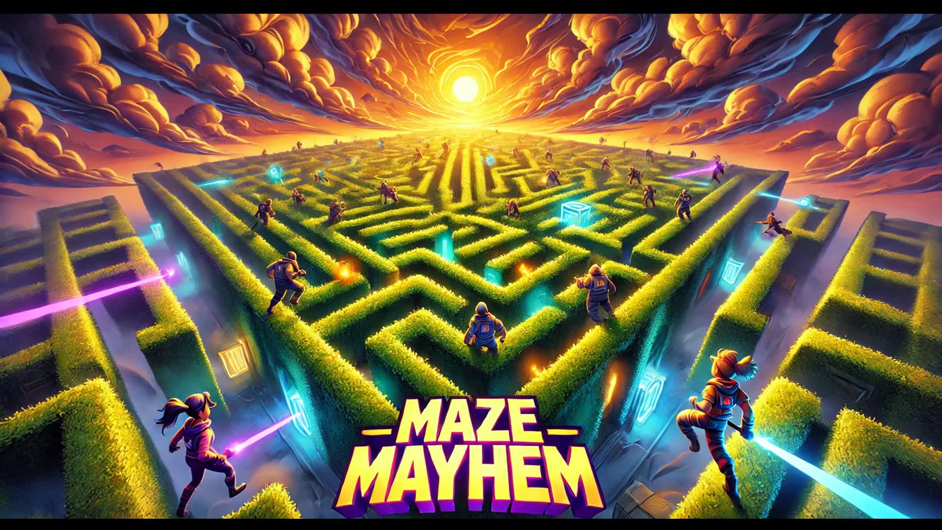  Maze Mayhem 3139 7502 6516 By Multi tasked Fortnite Creative Map