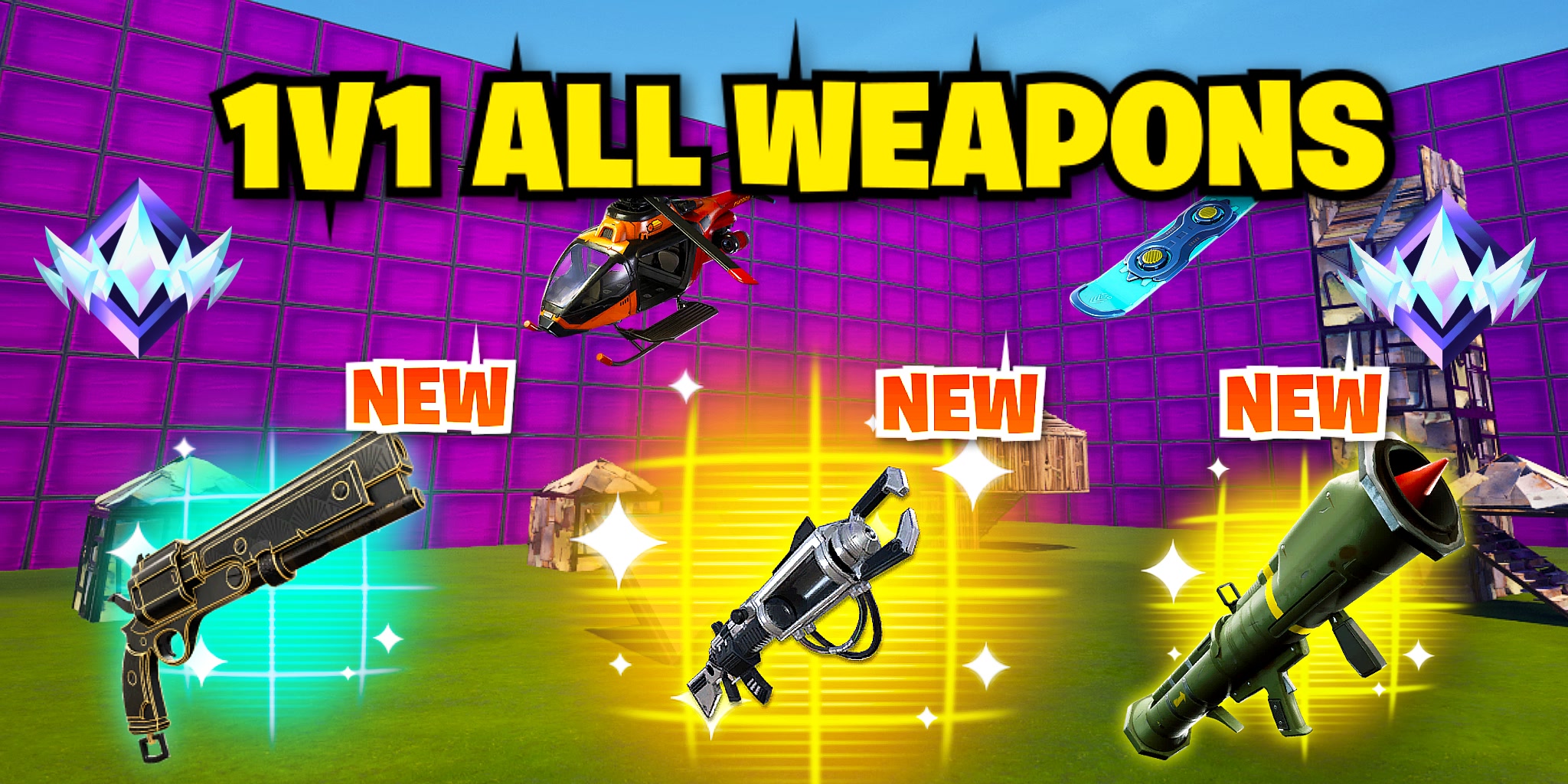 1V1 ALL WEAPONS 8985-4266-4579 by eerrros - Fortnite Creative Map Code ...