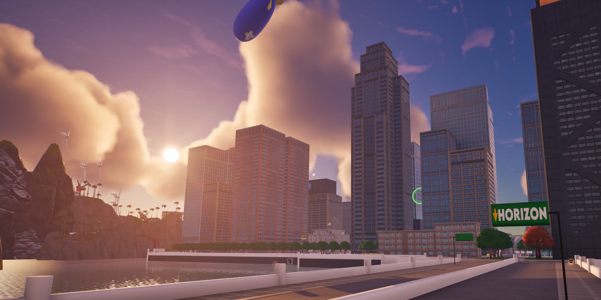 HORIZON CITY - DRIVE FFA RP 2204-4741-0351 by aranjacreative - Fortnite Creative Map Code ...