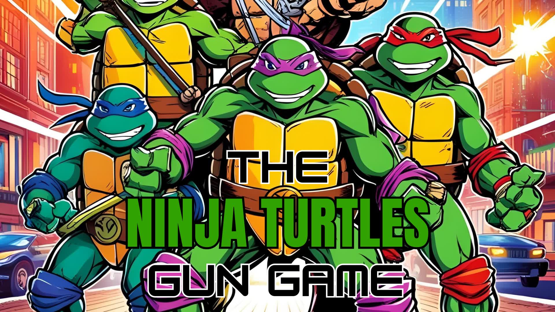 The Ninja Turtles Gun Game 0645-3575-8937 by sounds - Fortnite Creative ...