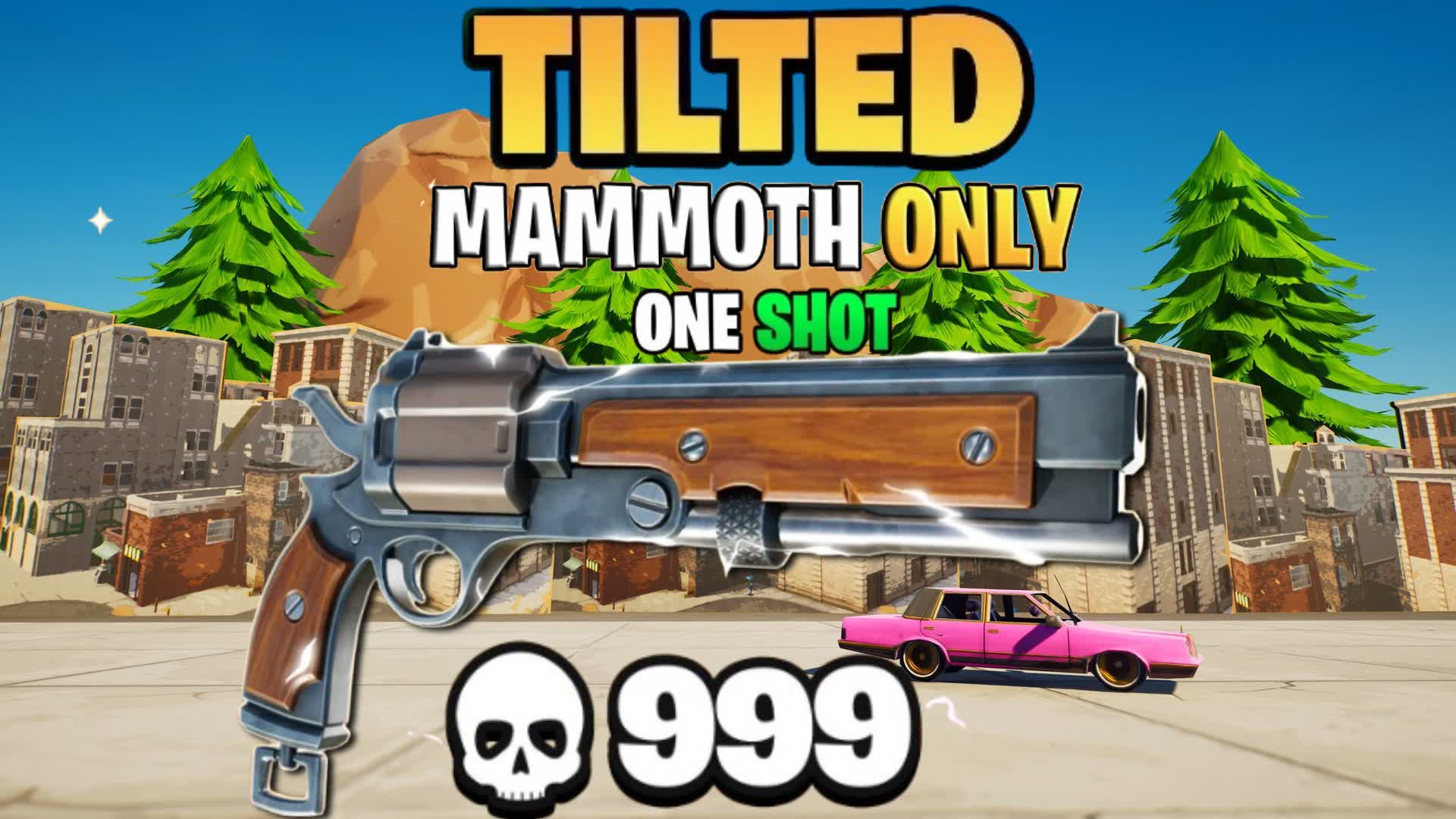 MAMMOTH PISTOL ONLY ONE SHOT🎯 2077-6636-0926 by adjovik - Fortnite ...
