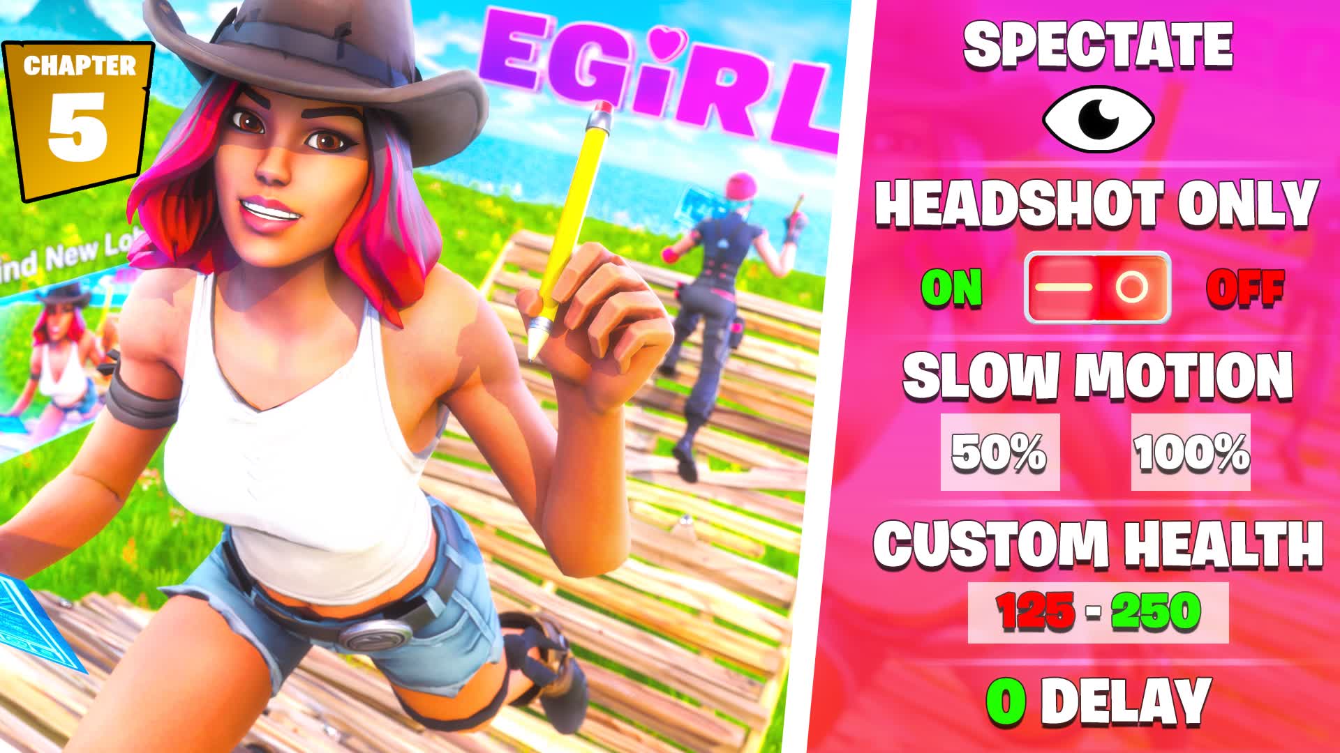 EGiRL 1v1 💋 6059-7020-7937 by ghosthq - Fortnite Creative Map Code ...