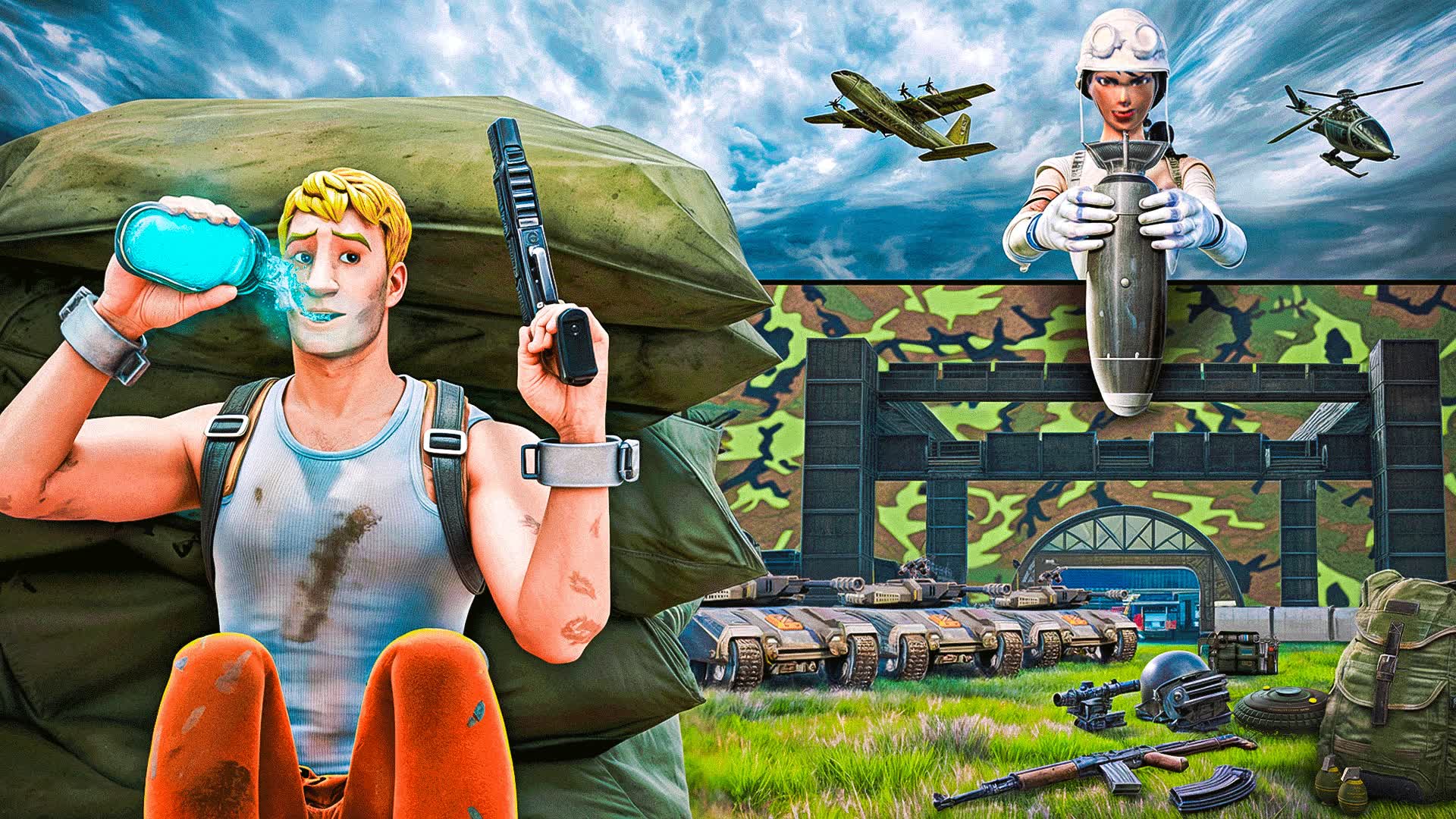 WarZone PIT 7495-5901-3539 by 4bdramahi - Fortnite Creative Map Code - Fortnite.GG