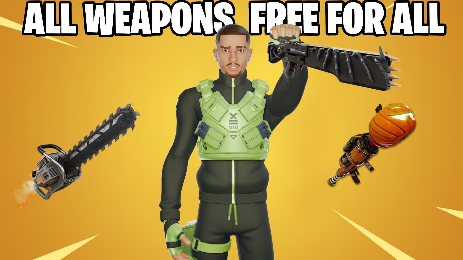 ALL WEAPONS Kyran Aryk FRE FOR ALL 7974-0408-4822 by shuloxo - Fortnite ...