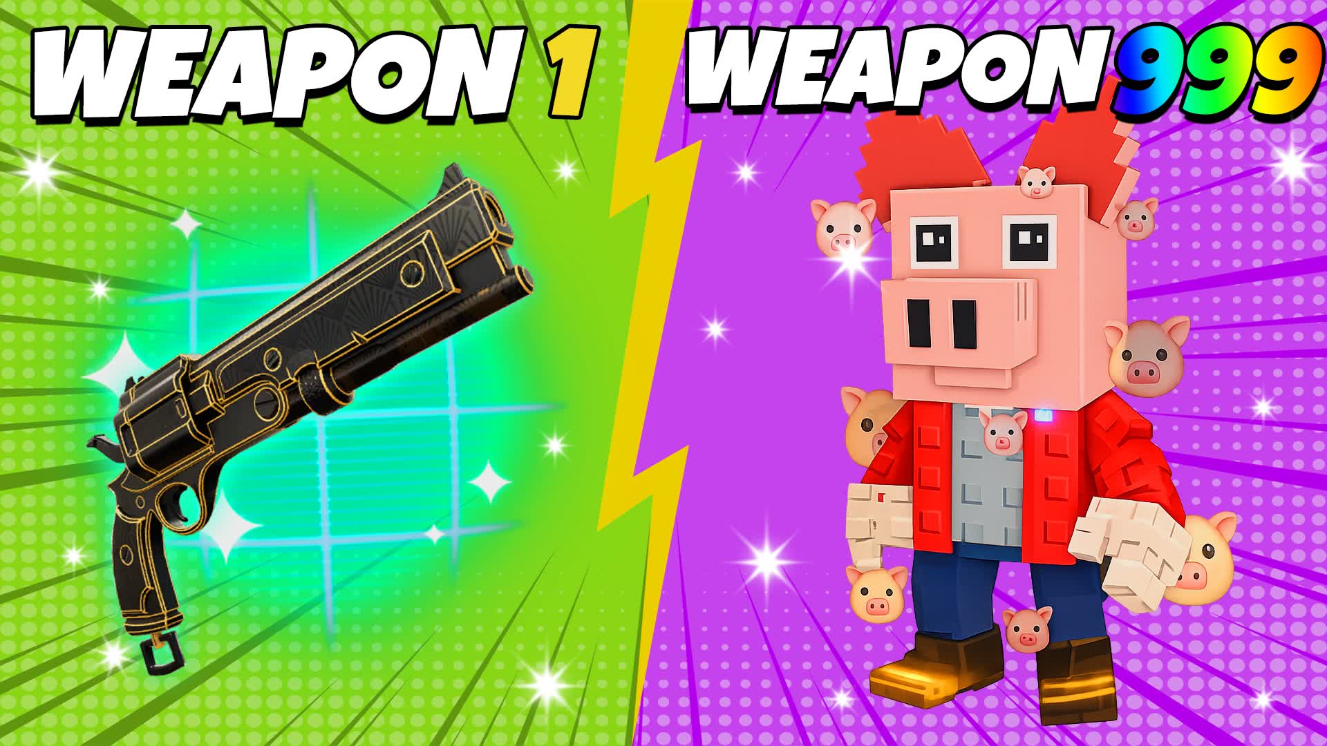 ⭐ULTIMATE BRAINROT GUN GAME⭐ONE SHOT🎯 2653-4004-8184 by rob1x - Fortnite
