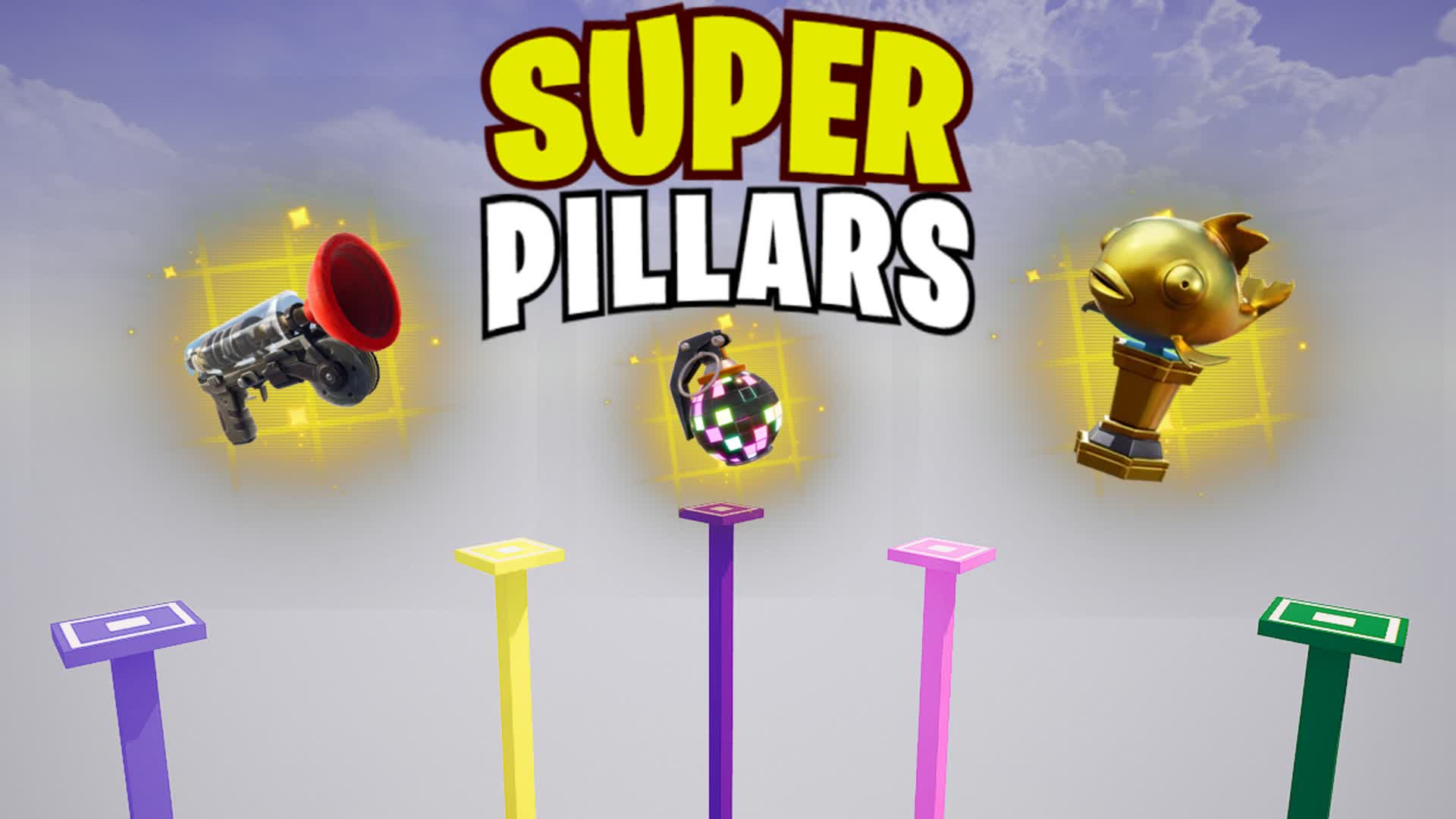 MEGA PILLARS - V2 5915-9386-5259 by misterdream - Fortnite Creative Map ...