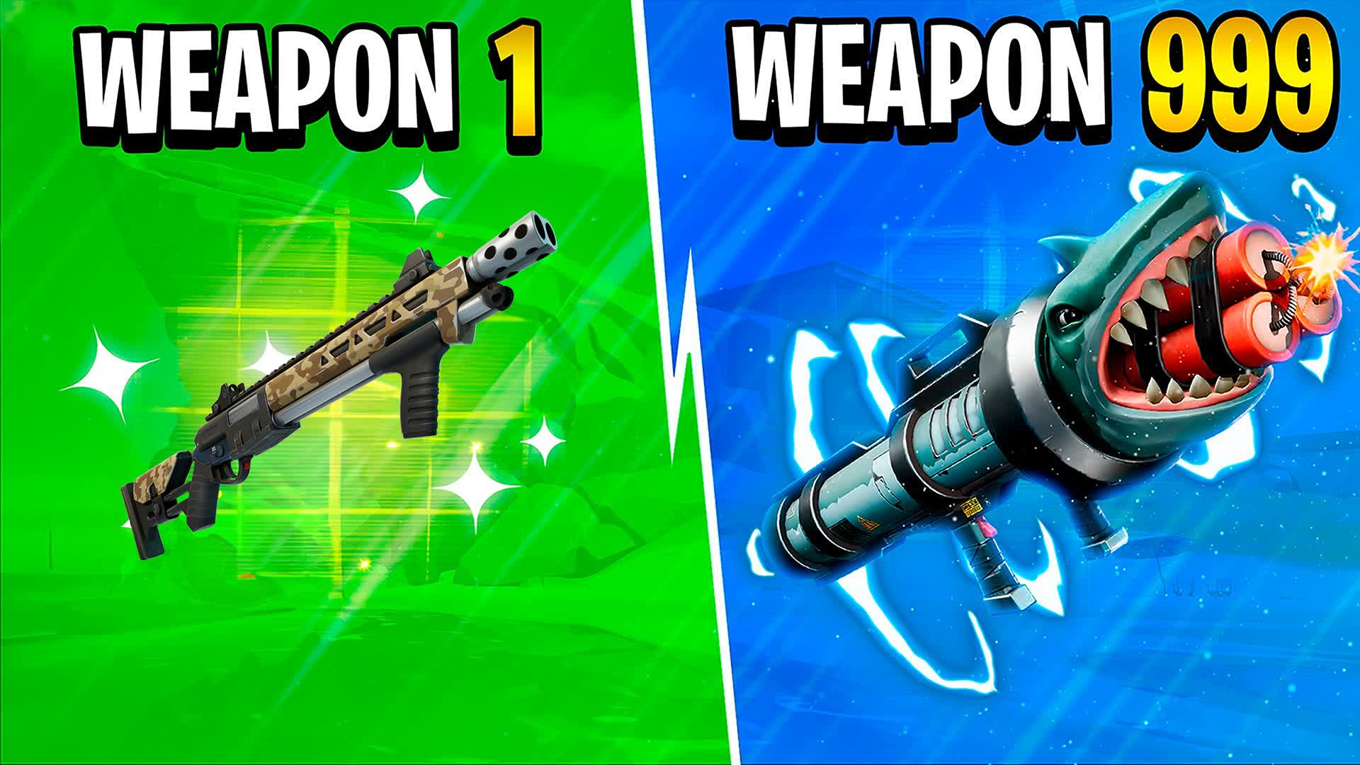 THE SHARK GUN GAME🦈 5959-5678-2060 by tstr - Fortnite Creative Map Code ...