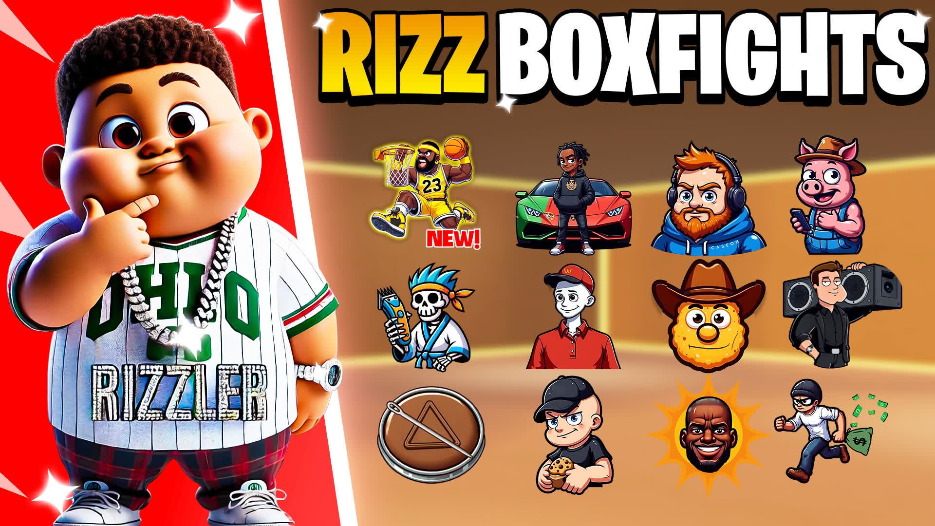 chelofn的👑 RIZZ BOXFIGHTS 📦1201-6975-8946 - Fortnite