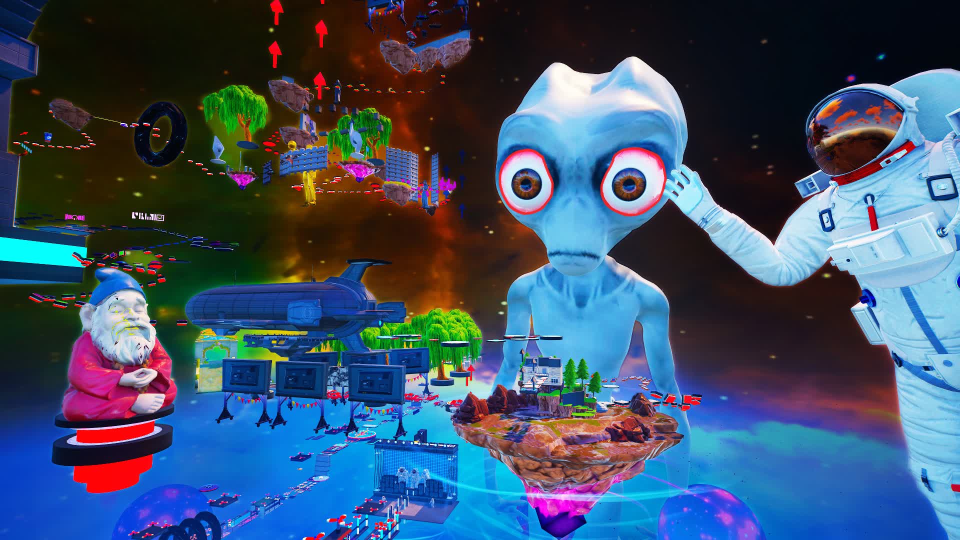 SPACE OBBY 👽 2785-1630-3774 by hawk_uefn - Fortnite Creative Map Code ...