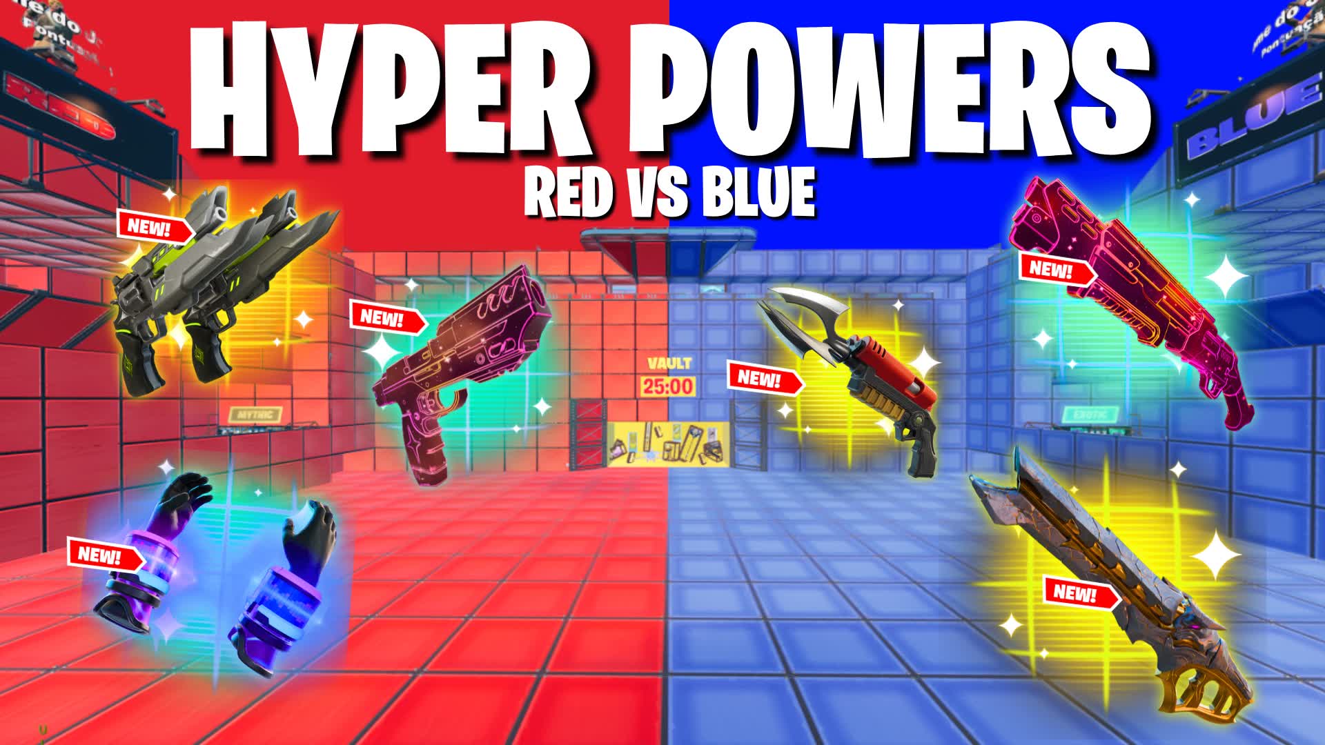 HYPER POWERS RED VS BLUE🔴🔵 1921-6400-1945 by ninjawv - Fortnite ...