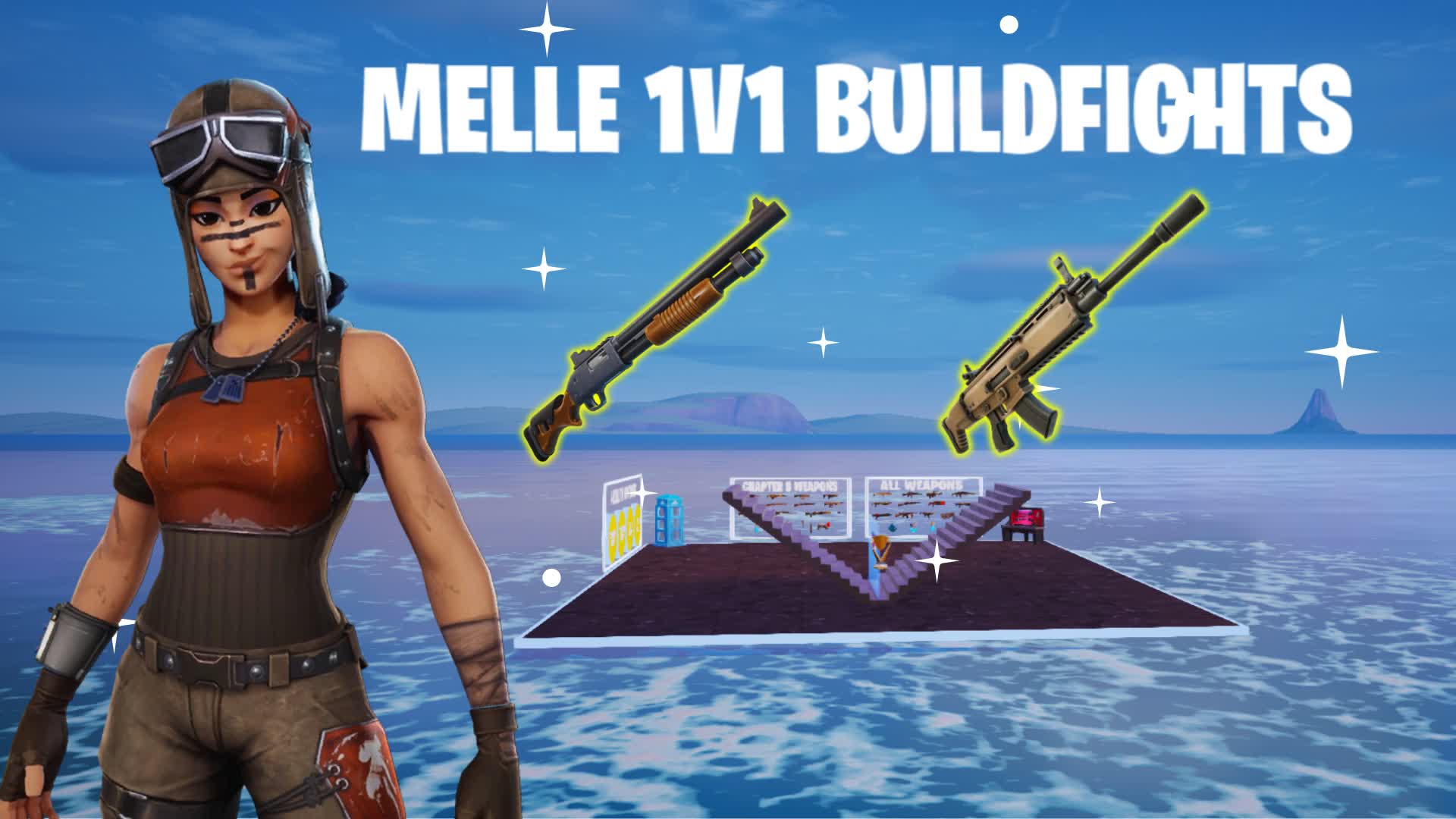 MELLE 1V1 BUILDFIGHTS 4673-4512-0827 by sillymaps - Fortnite