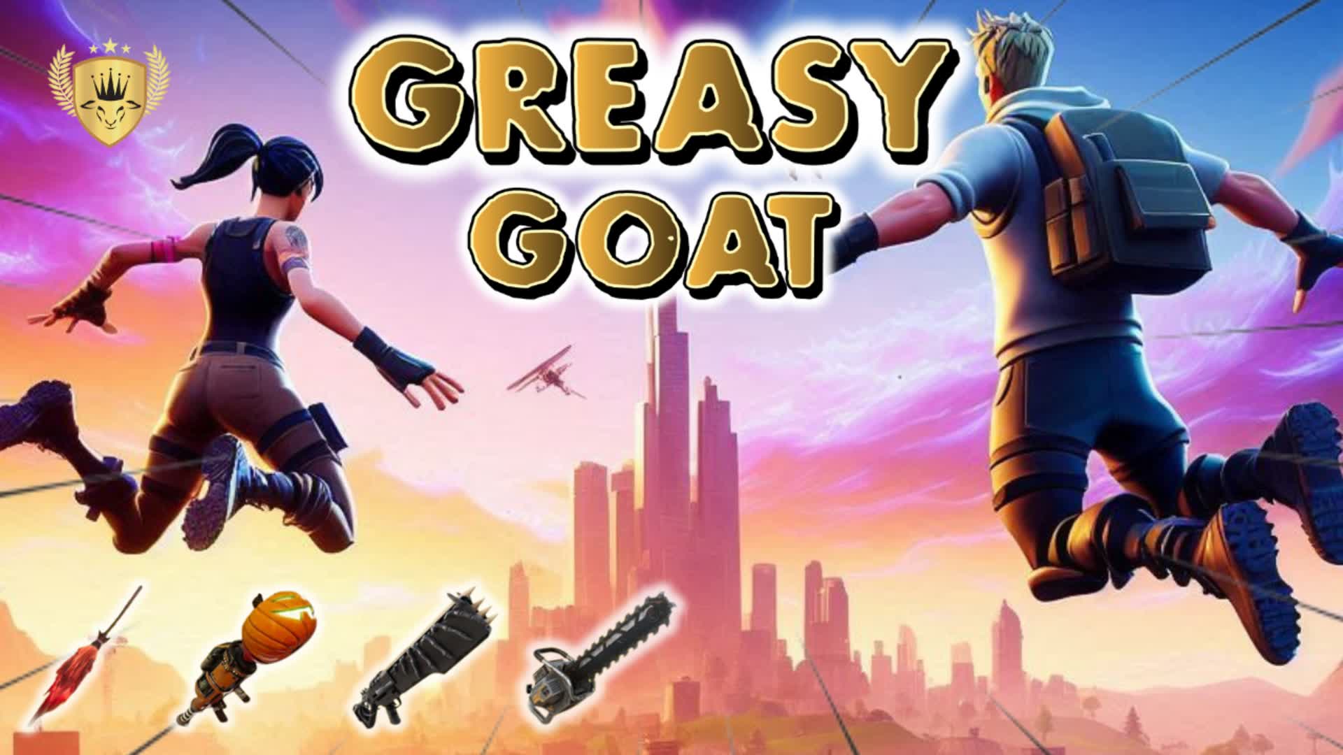 ⭐GREASY GOAT⭐ 3378-7402-8317 by nuomadtv - Fortnite Creative Map Code ...