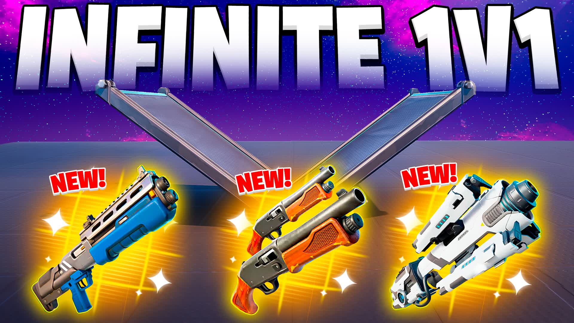 1V1 MAP INFINITE ALL WEAPONS 0621-8380-3775 by possoyoutube - Fortnite