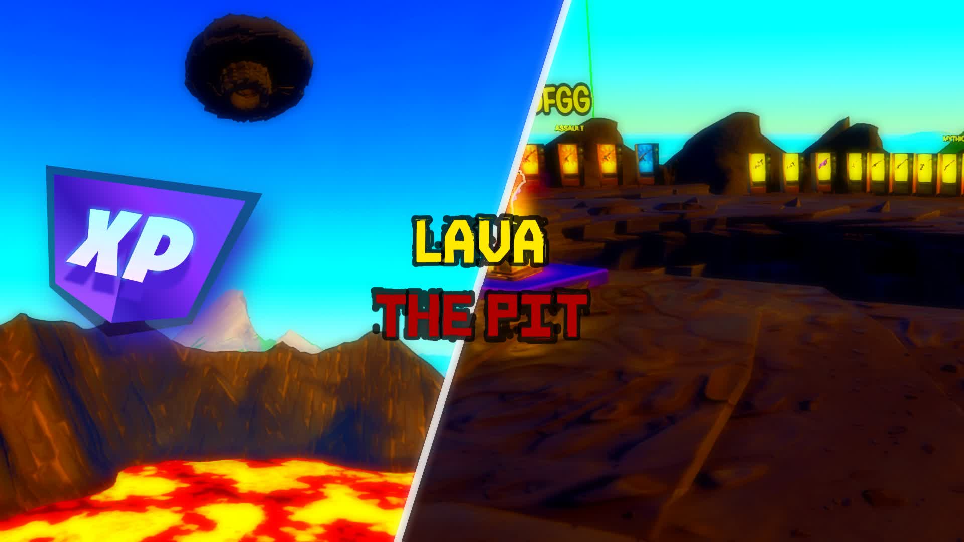 LAVA🔥THE PIT ⬇ 2324-3986-3052 by dfgg - Fortnite.GG