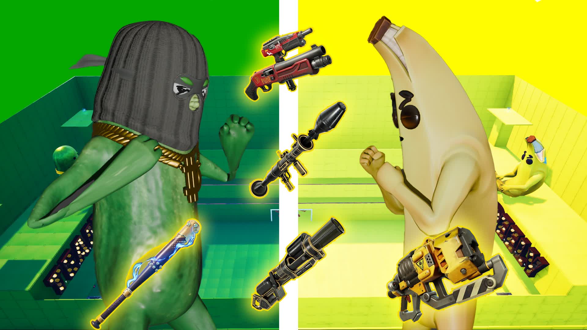 DILL VS PEELY🥒 🍌 5927-6662-8268 by lucamaps - Fortnite Creative Map ...