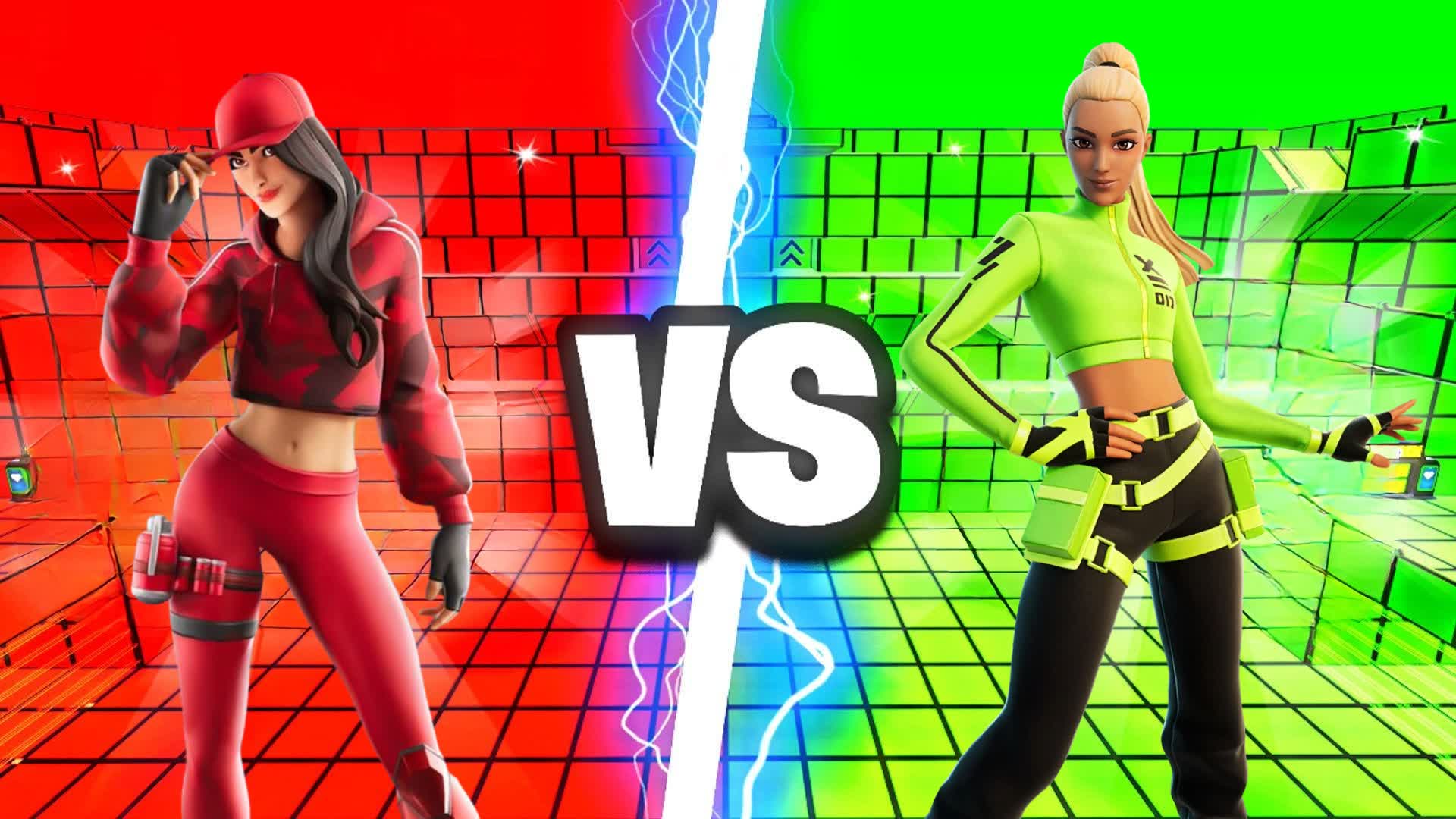 GREEN VS RED🟢🔴 8023-0186-9781 by tasnad - Fortnite Creative Map Code ...