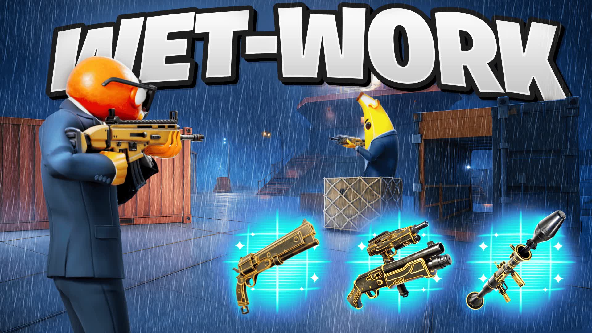 WET WORK - FREE FOR ALL 2427-3972-2187 by delightmaps - Fortnite ...