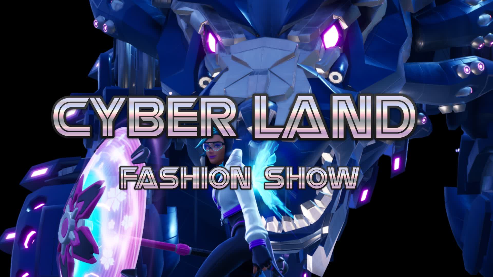 CYBERLAND FASHION SHOW 7497-5932-5957 by doodazz - Fortnite Creative Map Code - Fortnite.GG