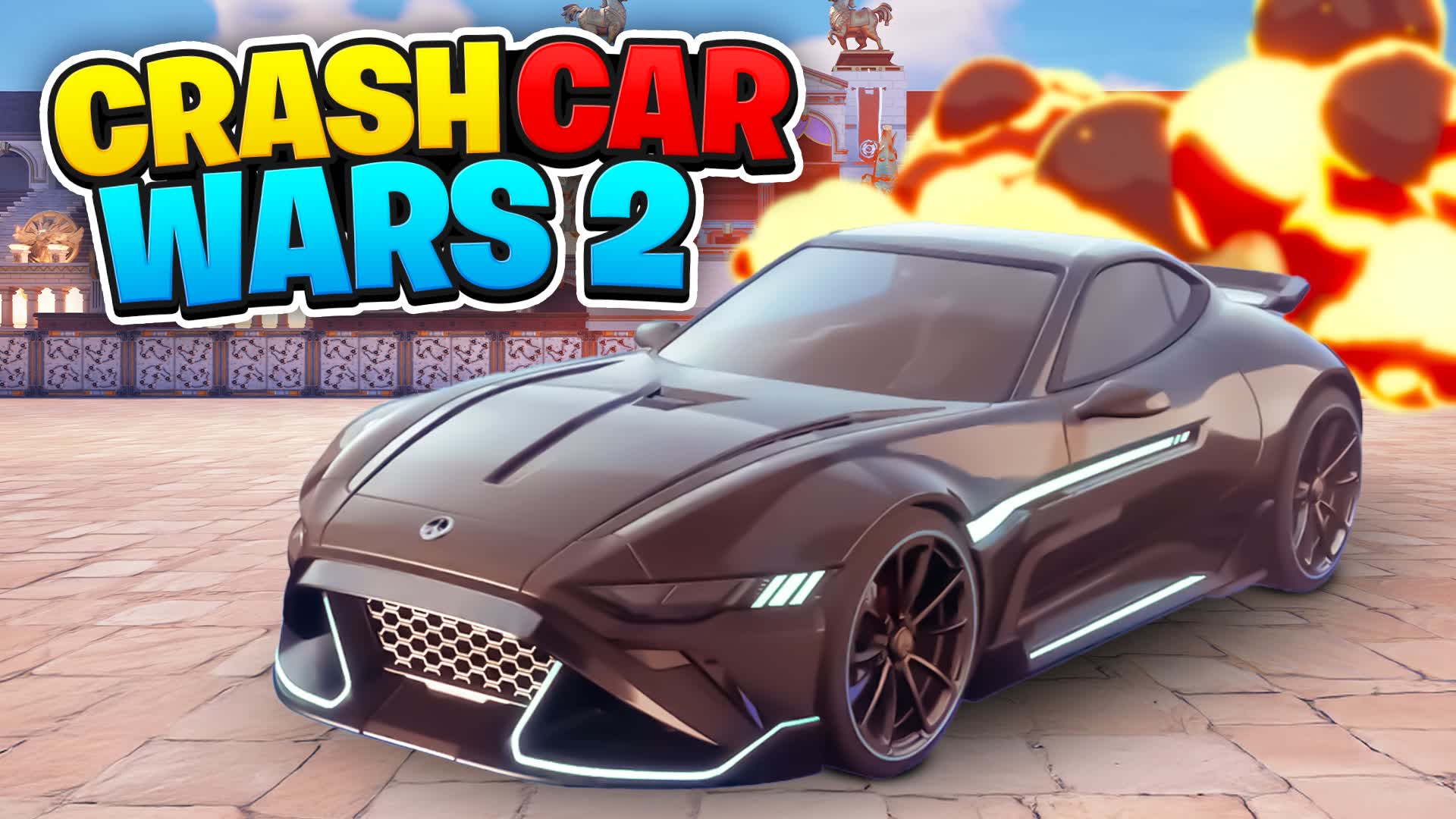 🏎️CRASH CAR WARS 2💥 2874-4325-0393 by 8tron - Fortnite Creative Map Code - Fortnite.GG