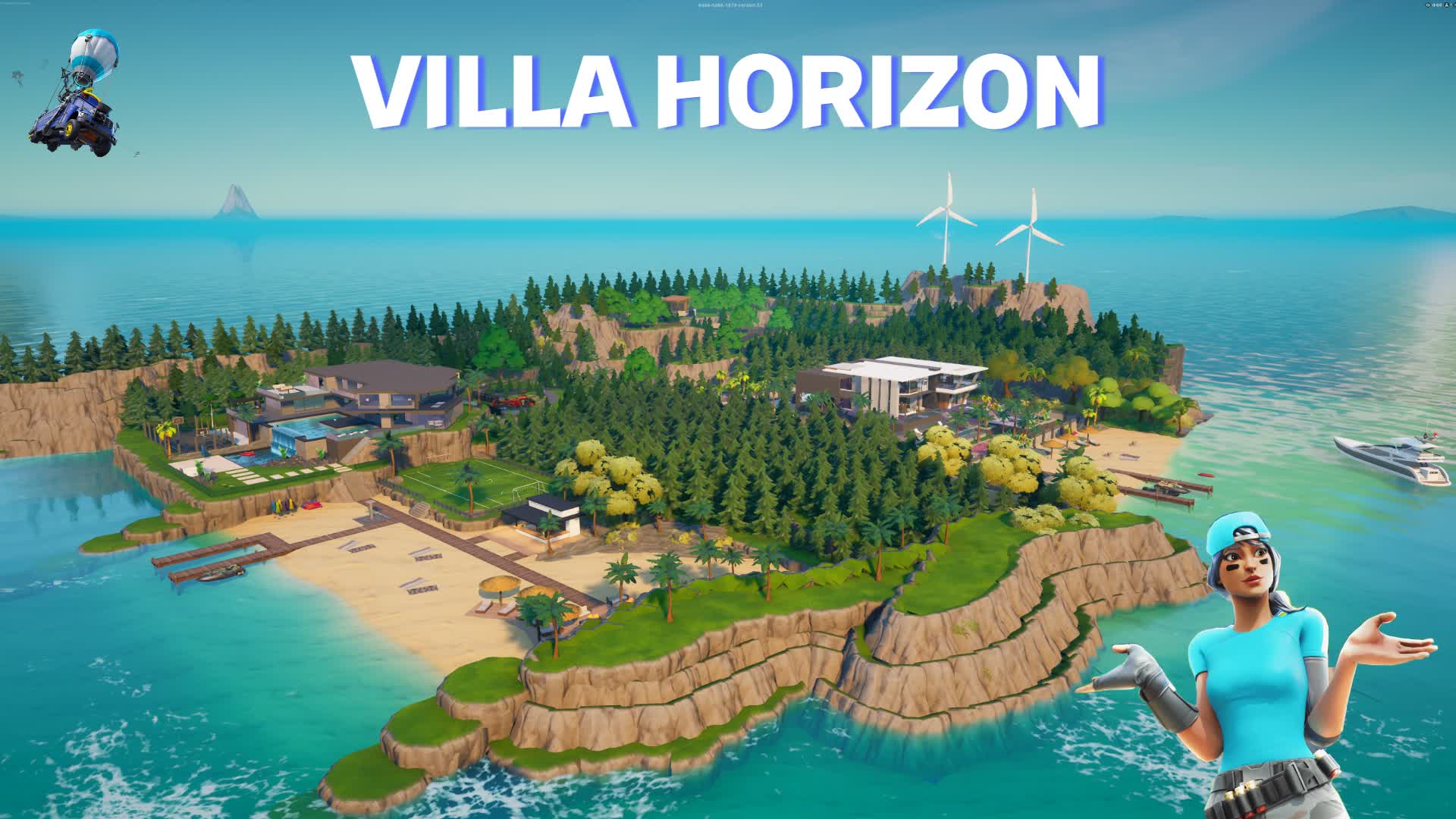 🏝️ Villa Horizon 🏝️ 9468-5469-1879 by non0lego - Fortnite Creative Map ...