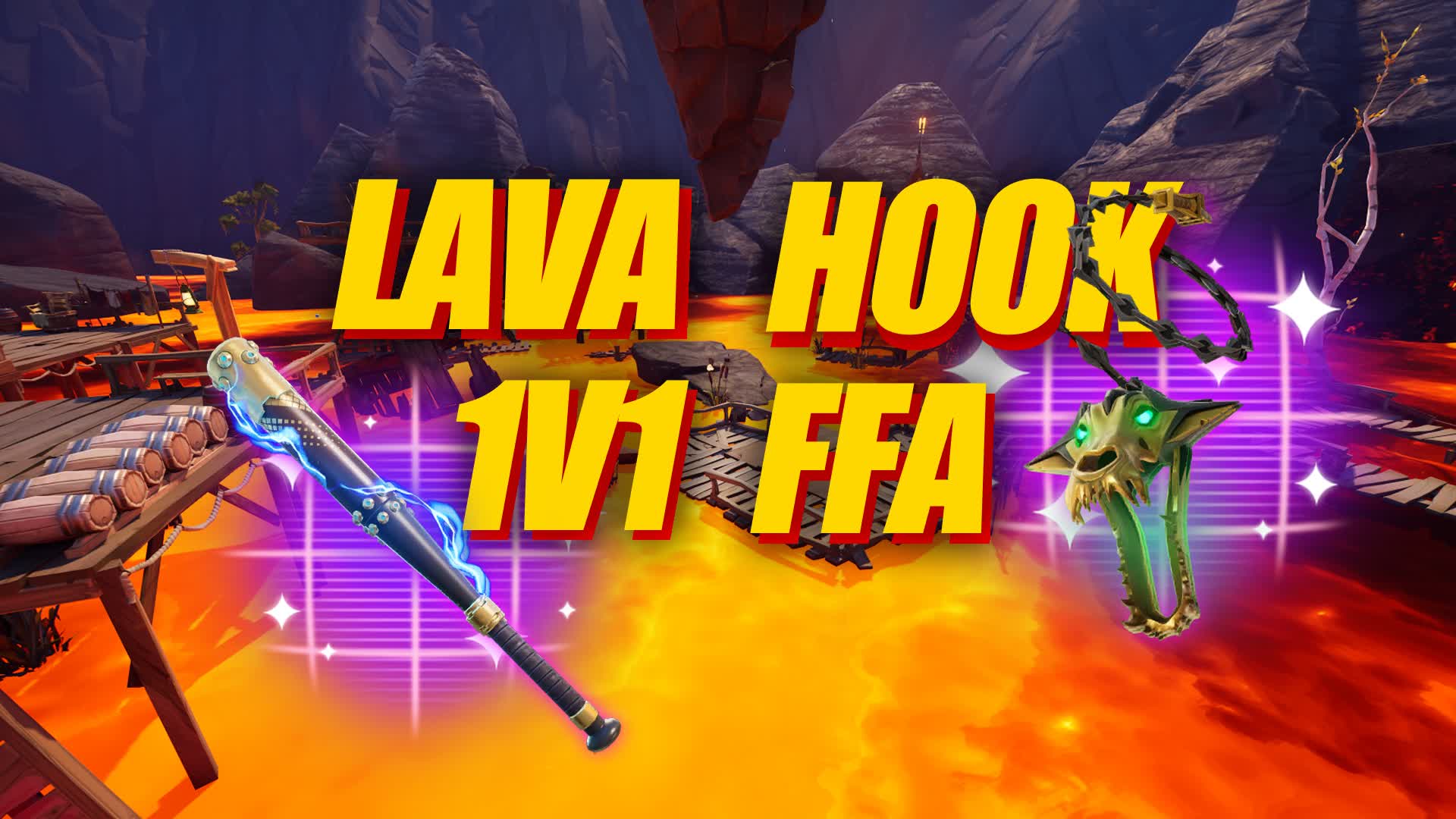 LAVA HOOK 1V1 - FREE FOR ALL 9946-0252-8959 by atys - Fortnite Creative ...