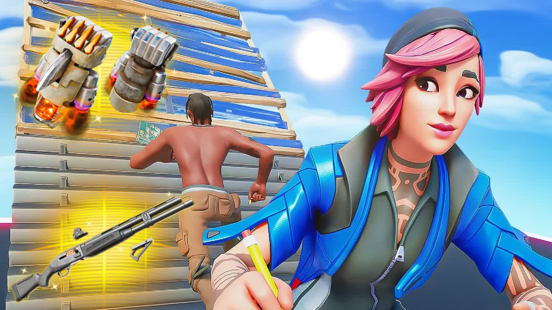 Rapid 1v1 Build Fight 5043-2372-4426 by diamondgrape - Fortnite Creative Map Code - Fortnite.GG