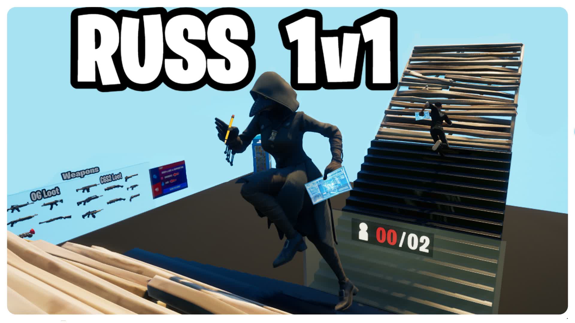Russ 1v1 6335-3620-0919 by x1nate - Fortnite Creative Map Code ...