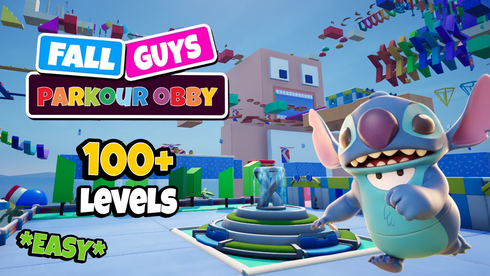 Fall Guys Obby 100+ 4353-4840-0967 by mbstudios - Fortnite Creative Map ...