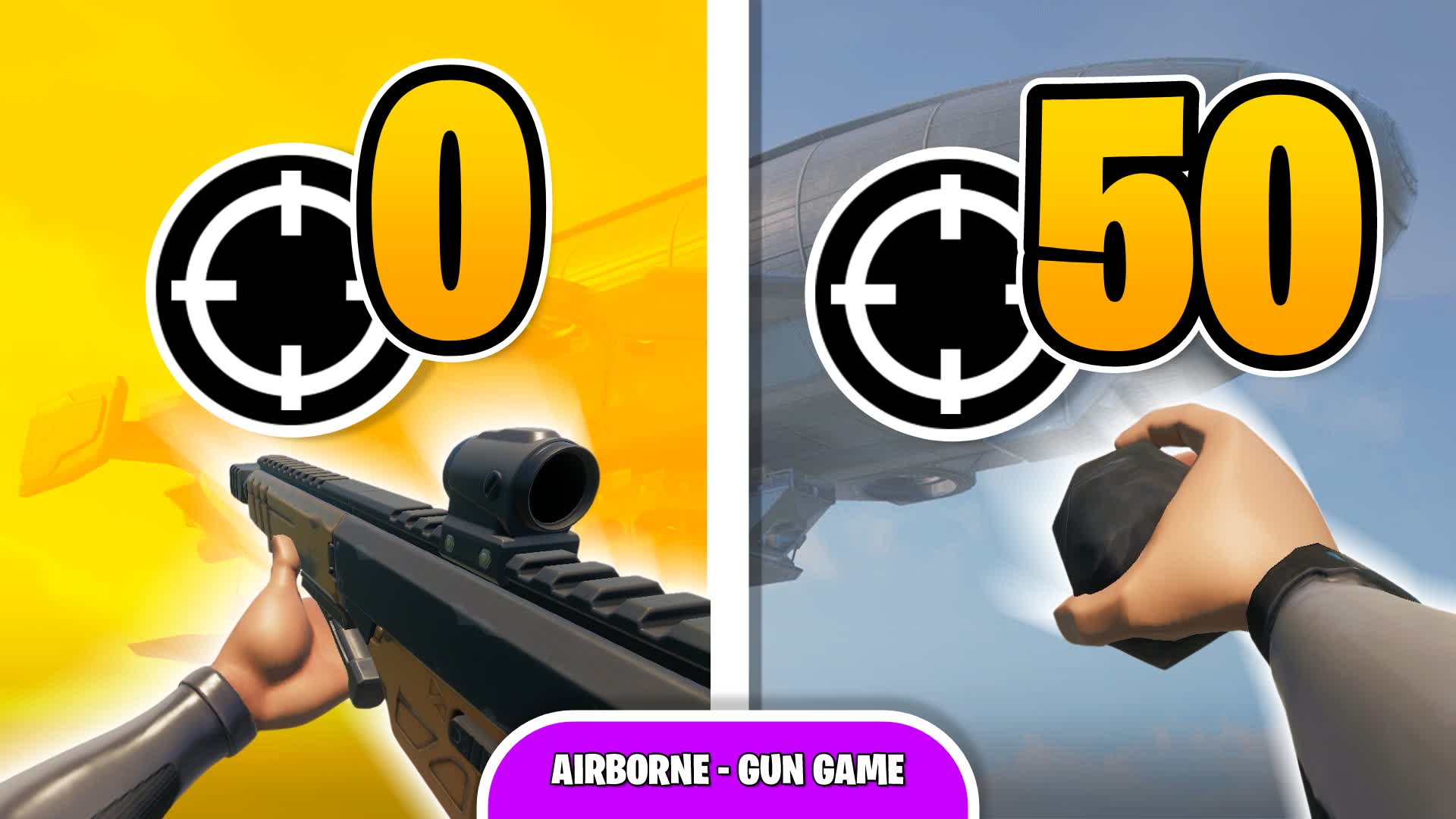 ZEPPELIN GUN GAME ⭐ 8154-7573-7950 par ladpygaming - Fortnite