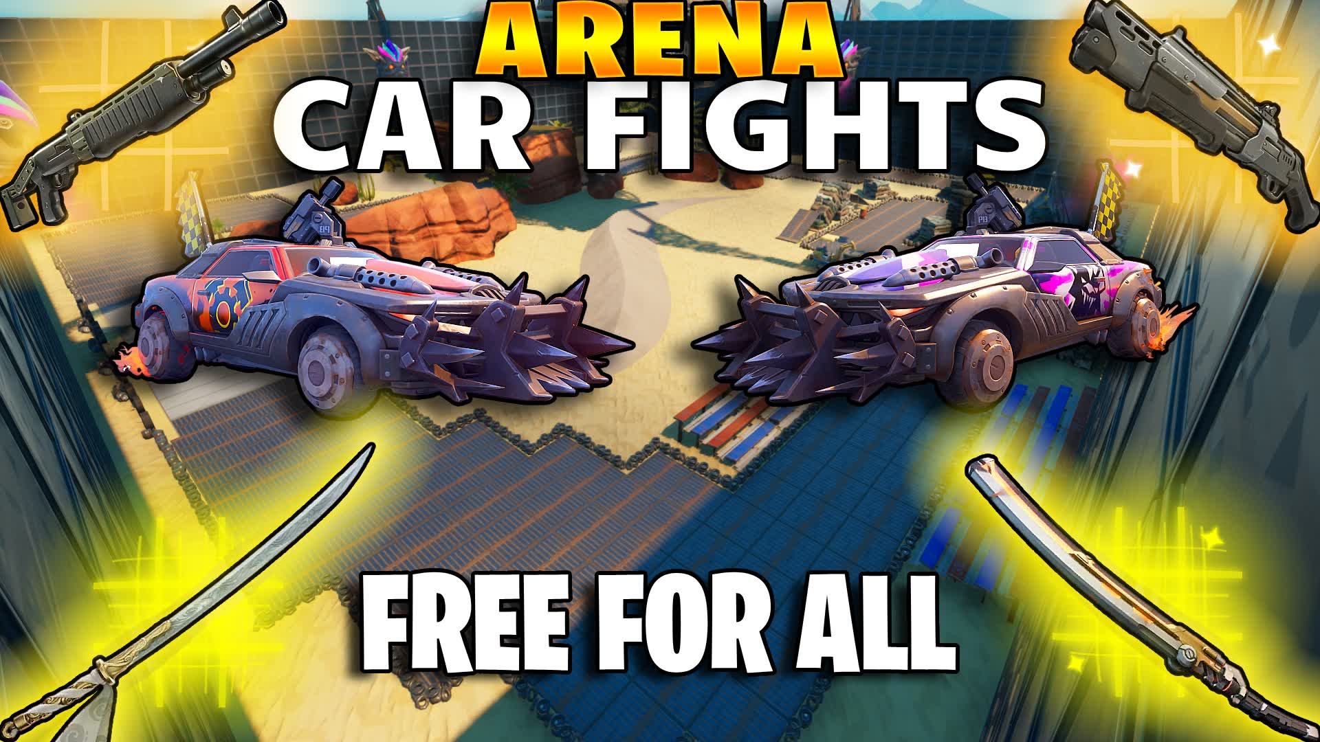 Arena Car Fights FFA 4936-3601-0176 by videon - Fortnite
