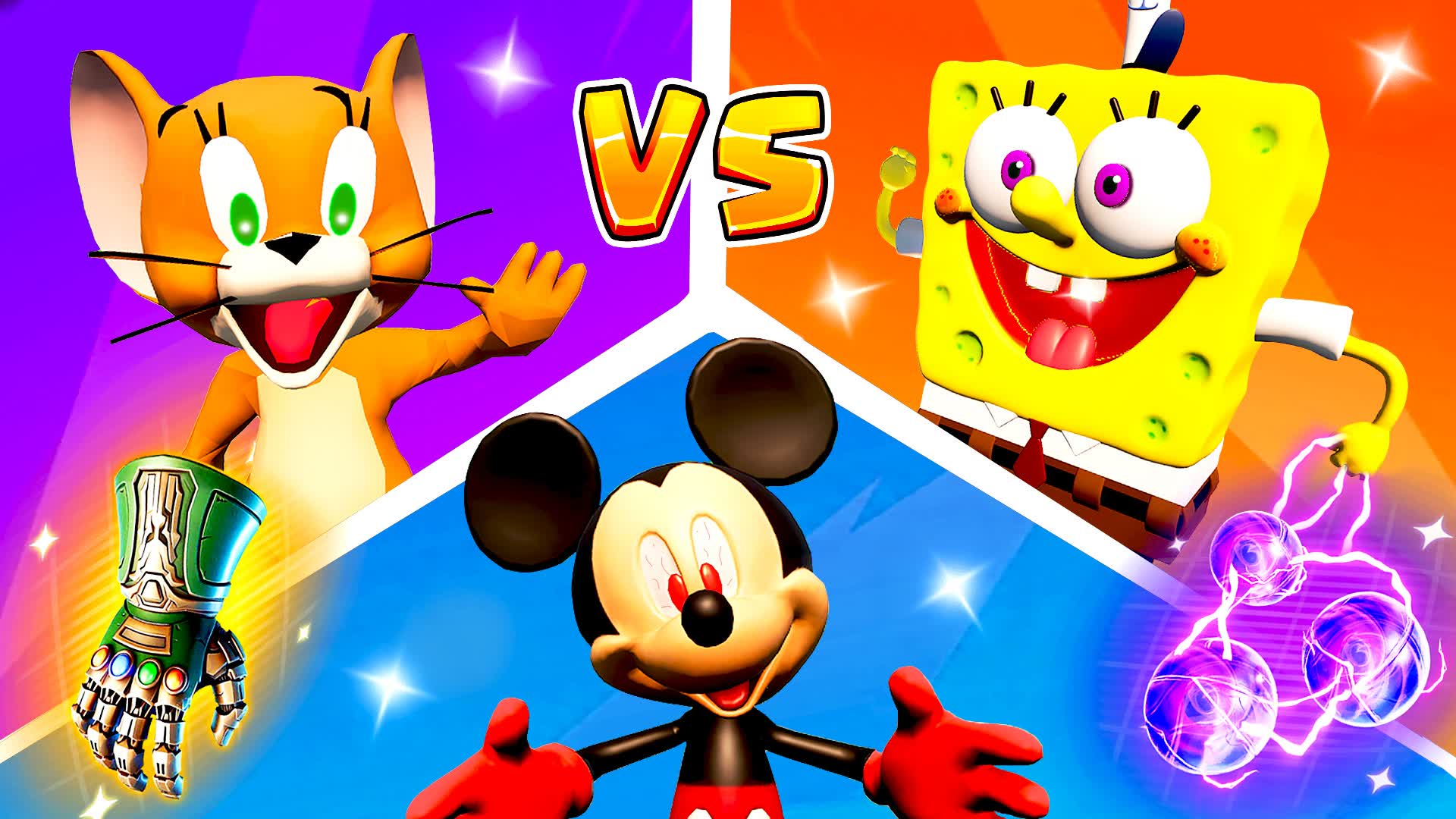 🏆 SPONGE VS JERRY VS MICKEY💥 1860-2935-9185 by 9box - Fortnite Creative ...