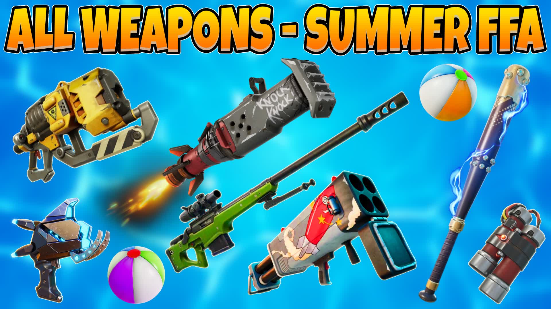 SUMMER FFA - ALL WEAPONS ☀🏝 0347-3585-0858 by kingzi - Fortnite Creative Map Code - Fortnite.GG