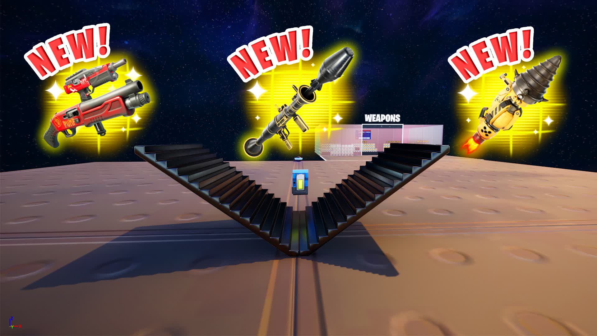 1V1 MAP INFINITE WITH EVERY GUN 6484-1164-5945 by alegab - Fortnite Creative Map Code - Fortnite.GG