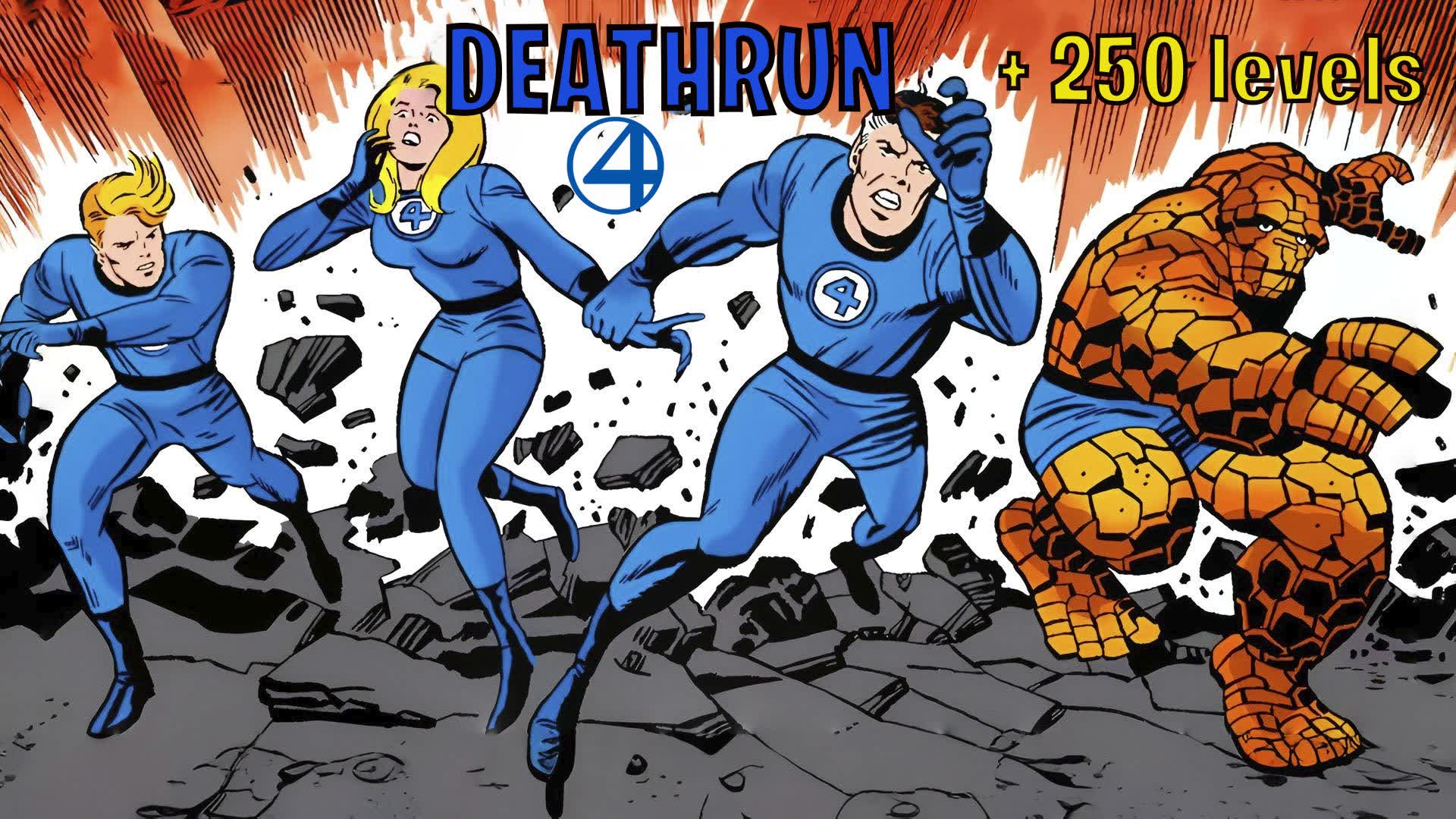 FANTASTIC 4 DEATHRUN PARKOUR 250+ LEVEL 5234-8528-4206 by ...