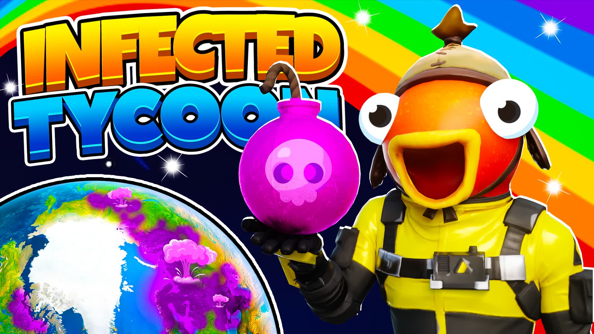 INFECTED TYCOON 🤢 6031-0088-4435 by visionstudios - Fortnite