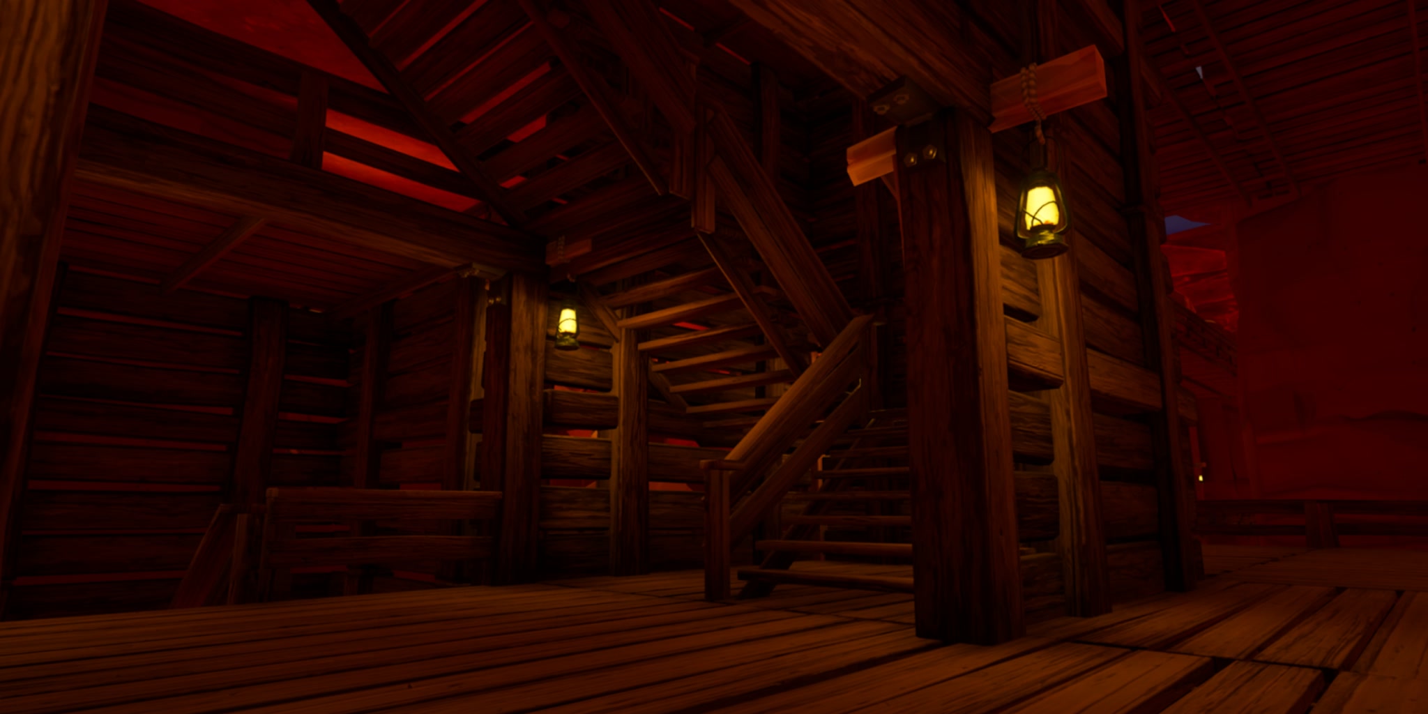 Mineshaft at Nightfall FFA 1656-3662-7977 by driftinglights - Fortnite Creative Map Code ...