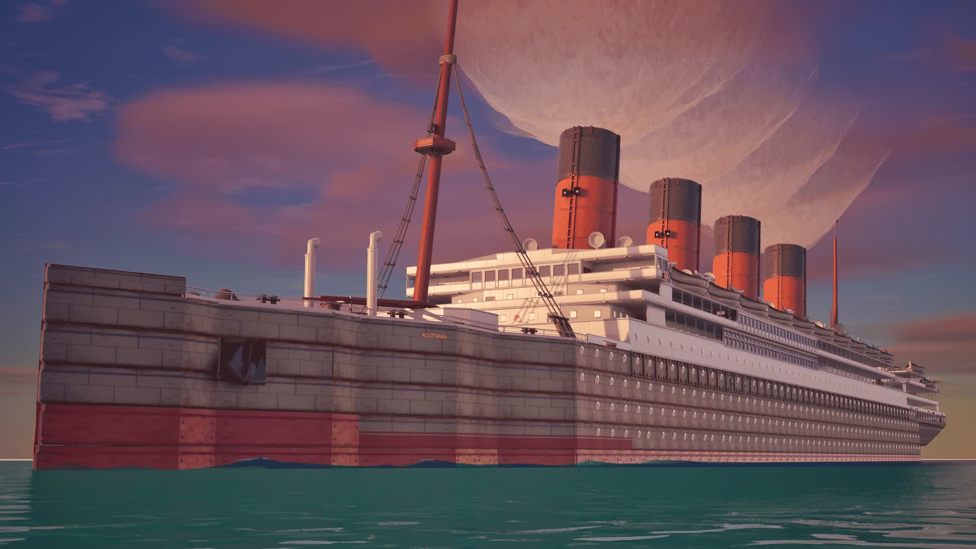 R.M.S. AQUITANIA - SHOWCASE 1712-7461-8907 by caperingcoo - Fortnite ...
