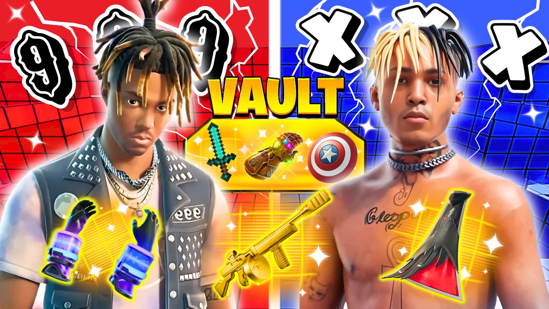 AMAZING RED VS BLUE 🔴🔵 2801-5938-6967 by jdmaps - Fortnite Creative Map ...