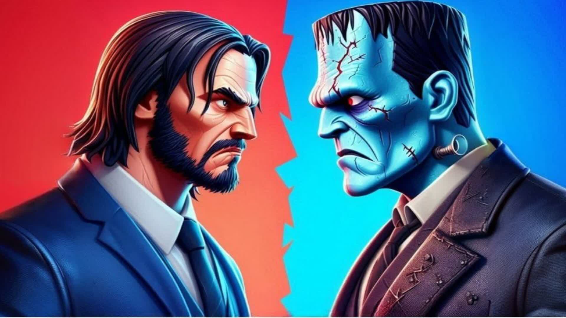 JOHNWICK VS FRANKENSTEIN 0696-9032-5506 by lakost - Fortnite Creative ...