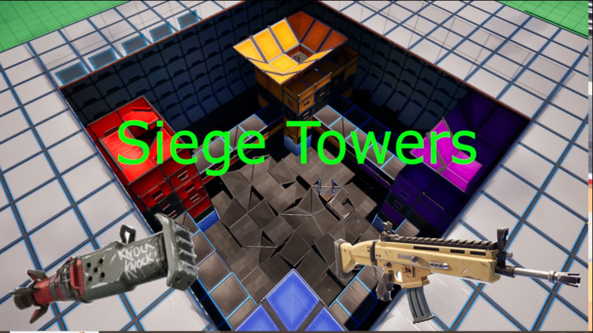 Siege Towers 7310-5561-2017 by steadyfig - Fortnite Creative Map Code ...