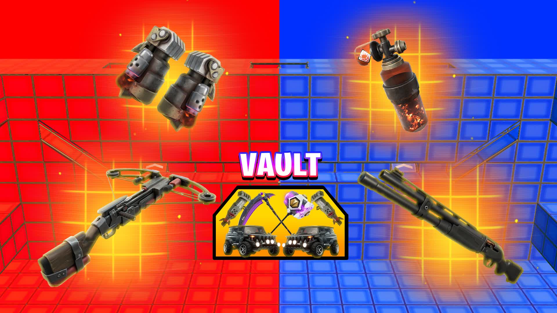 FUN RED VS BLUE ALL GUNS🔴🔵 0311-1482-1492 by osmok - Fortnite Creative ...