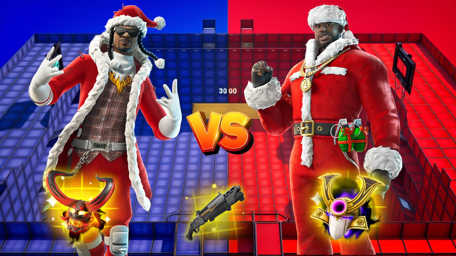 🎄SANTA DOGG VS SANTA SHAQ🎄 0265-2013-2945 by rabie - Fortnite Creative ...