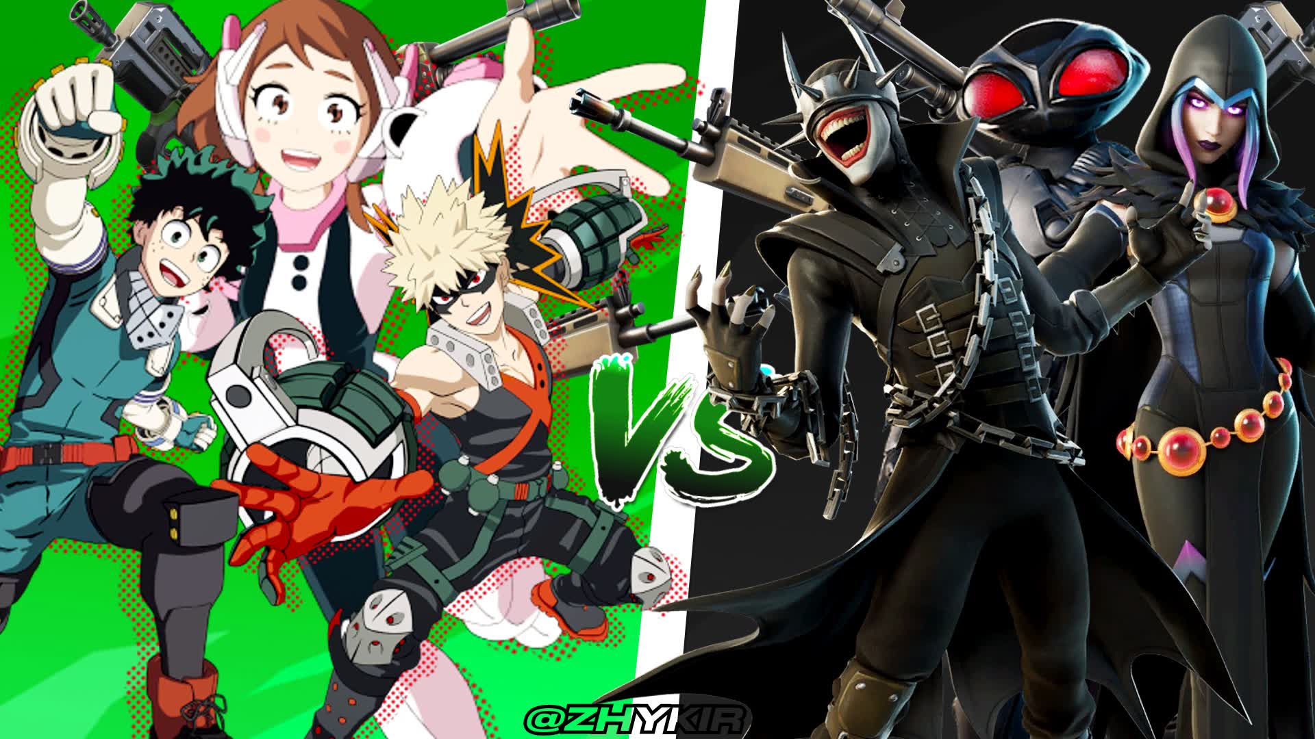 MHA Vs DC 8475-6551-4394 by zhykir - Fortnite Creative Map Code ...