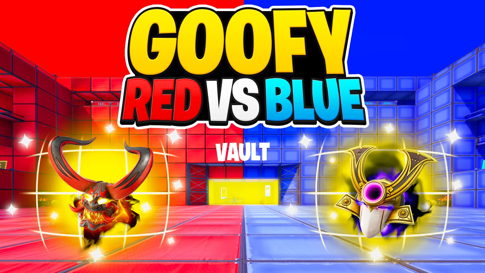 GOOFY RED VS BLUE 🔴🔵 1611-9638-4554 by switch2damoney - Fortnite ...