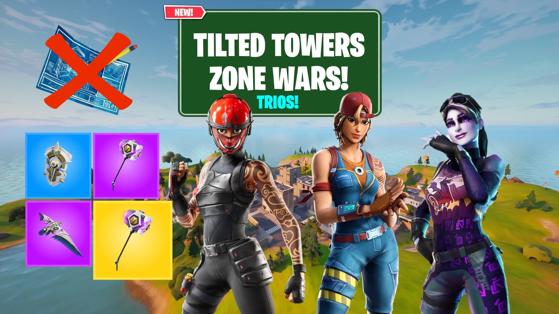 (Trios)🔥Tilted Zero Build Zone Wars🔥 4784-3493-6805 by spectralgamer345 ...